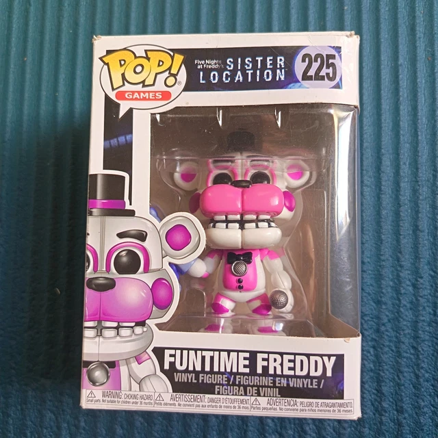 FUNKO POP FIVE Nights At Freddy's FNAF Sister Location Funtime Freddy ...