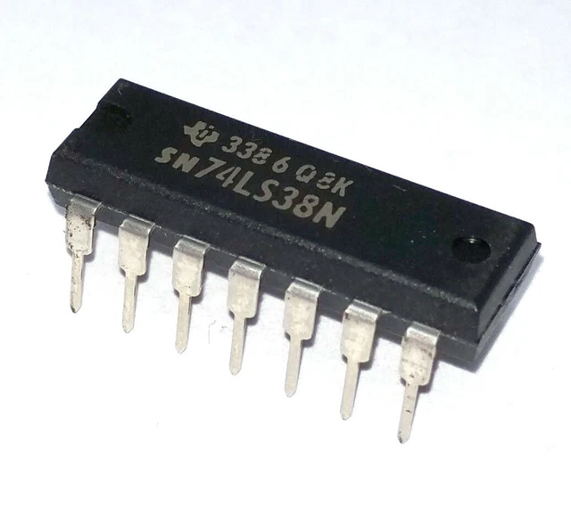 SN74LS38N QUADRUPLE 2-INPUT Positive-nand Buffers With Open-collector Out. 7438 $1.00 - PicClick CA