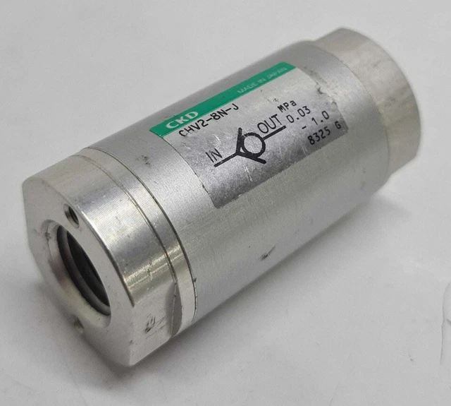 CKD CHV2-8N-J 0.03 MPa Check Valve EUR 50,94 - PicClick FR