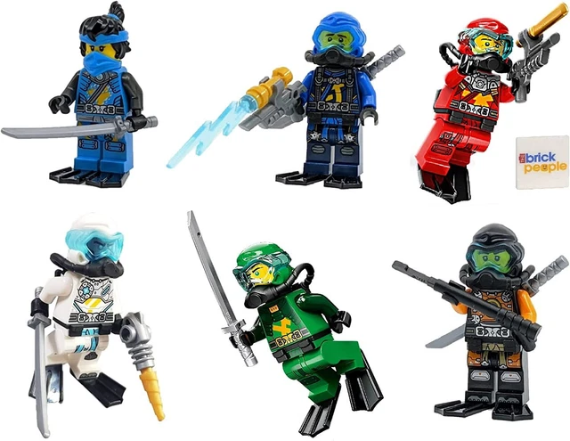 LEGO NINJAGO COMBO Pack Feuille Set Seabound Mini-Figurines Lloyd Geai ...