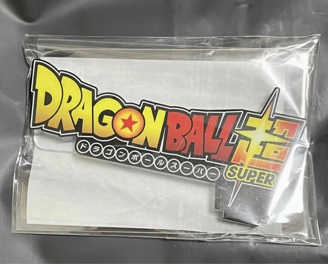 DRAGON BALL SUPER Acrylic Logo Display Ex F/S-411 dal Giappone Raro ...