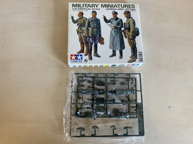 TAMIYA 35010 GERMAN Army Officer ungebaut u. komplett EUR 3,50 ...