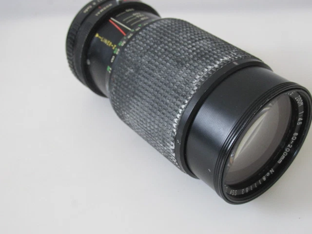 SUPER PARAGON PMC II 80-200mm 1:4.5 Auto Tele Zoom Lens - M42 £0.99 ...