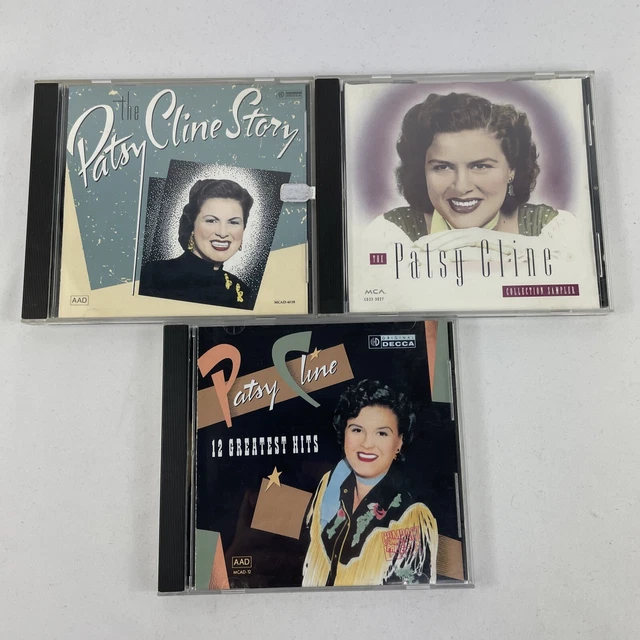 PATSY CLINE STORY by Patsy Cline Lot (CD, 1990) Greatest Hits ...