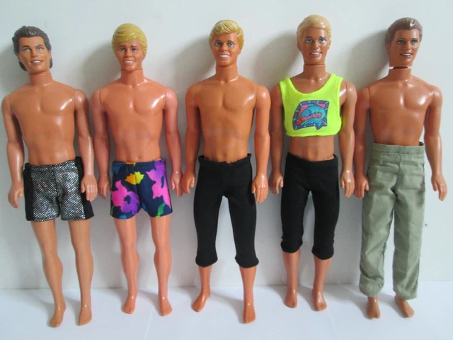 BARBIE DOLL 1980'S & 1990's Ken Alan Doll s & Clothes Bundle £13.99 ...