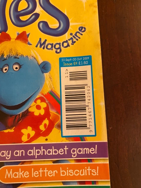 BBC TOY BOX Magazine PC Windows 98 Game, Fimbles, Tweenies, Teletubbies ...