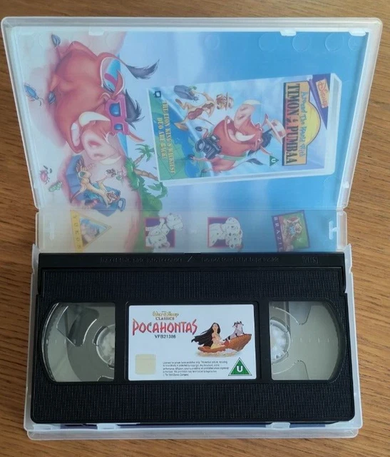 POCAHONTAS - WALT Disney Classics 1995 - VHS PAL Video Tape- Excellent ...