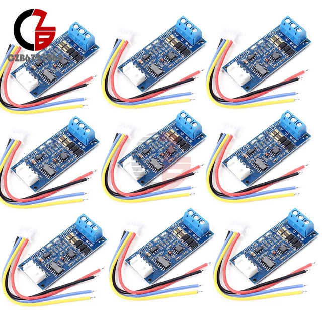 10PCS TTL TO RS485 Converter Module 3.3V/5.0V Hardware Auto Control for ...