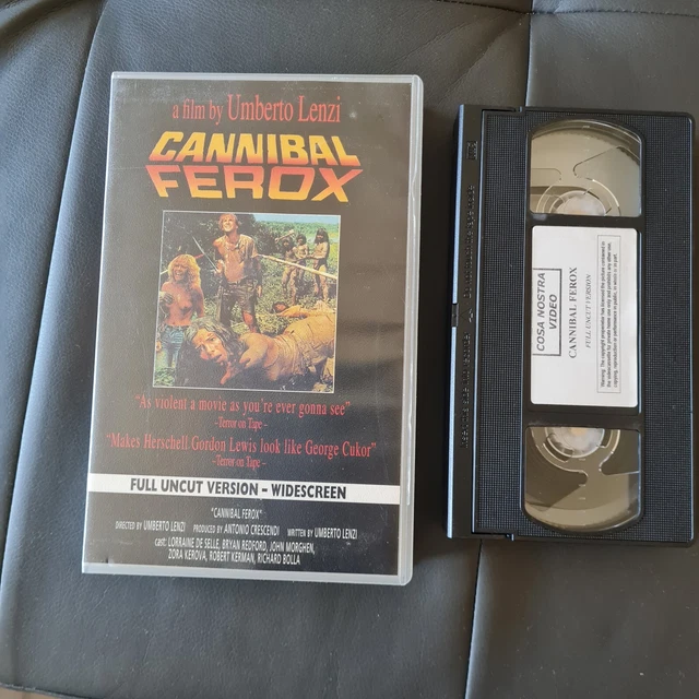 VHS CANNIBAL FEROX "Ireland Version " EUR 45,00 - PicClick FR