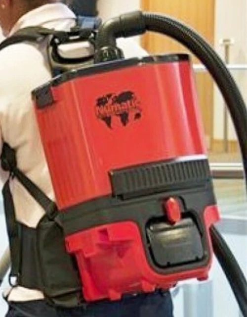 NUMATIC RSB140 CORDLESS Hoover BackPack Battery Vacuum Cleaner Complete ...