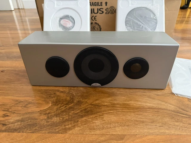 MONITOR AUDIO RADIUS 180 Centre Speaker - Silver. £104.70 - PicClick UK