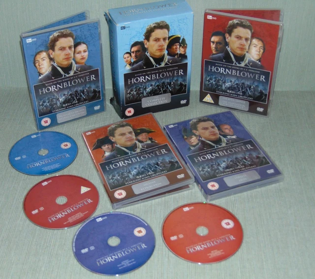 HORNBLOWER THE COMPLETE Collection DVD Series 1 2 3 ITV (UK Region 2) £ ...