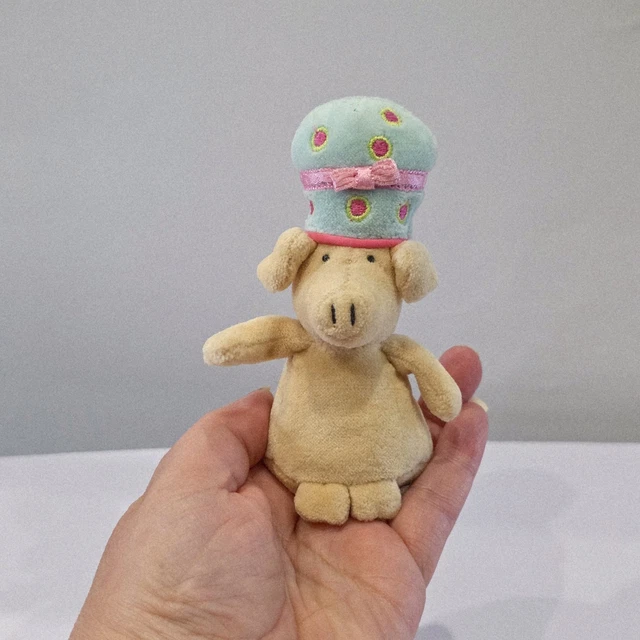 JELLYCAT PIG TINY 4” Piglet Vintage pig £255.50 - PicClick UK