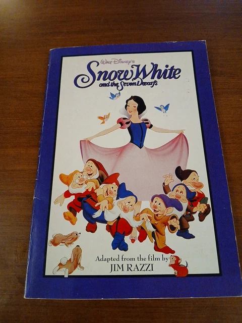 WALT DISNEY'S SNOW White & the Seven Dwarfs by Jim Razzi, Illust. By ...
