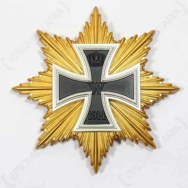 1914 STAR OF the Grand Cross of the Iron Cross - Repro German Military ...
