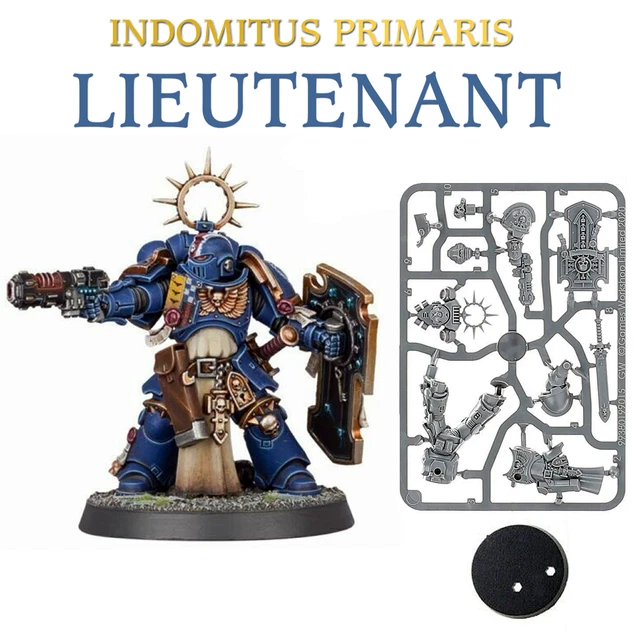 WARHAMMER 40K SPACE Marine Bits Primaris Lieutenant Armored Torso ...