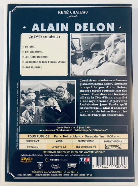 DVD & LES Félins " Alain Delon Jane Fonda de rené Clément 1964 EUR 15 ...
