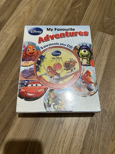DISNEY MY FAVOURITE Adventures 5 Read Along Stories Books With CD ...