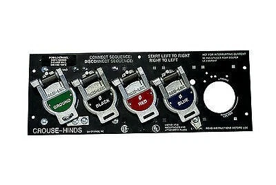 CROUSE-HINDS POSI-LOK PANEL E0315 NEW $2,679.90 - PicClick AU