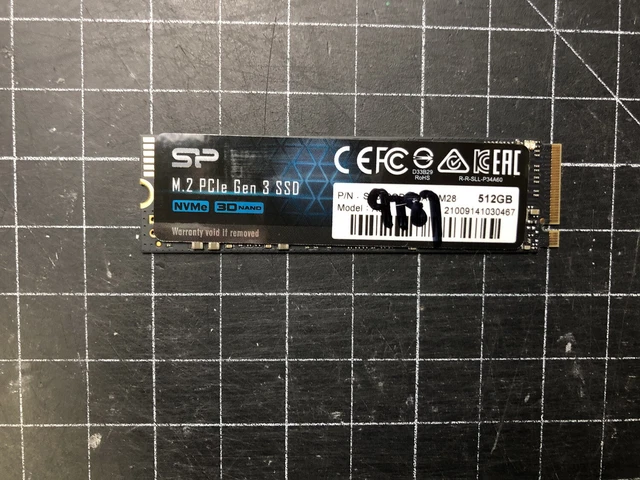 SP SILICON POWER 512GB NVMe M.2 PCIe Gen3 SSD Solid State Drive ...