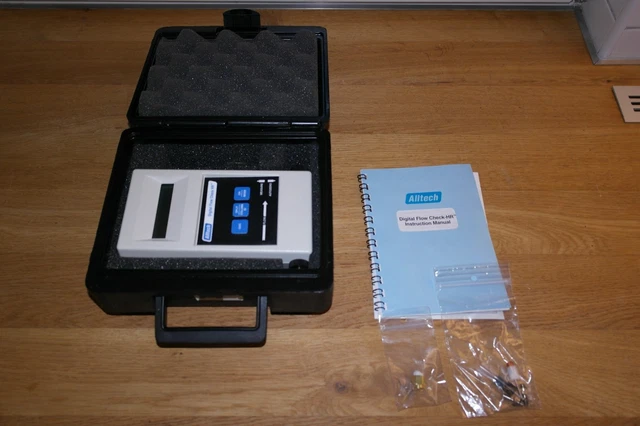 ALLTECH 5700 DIGITAL Flow Check HR Flow Meter Traceable 7 GASES new EUR ...