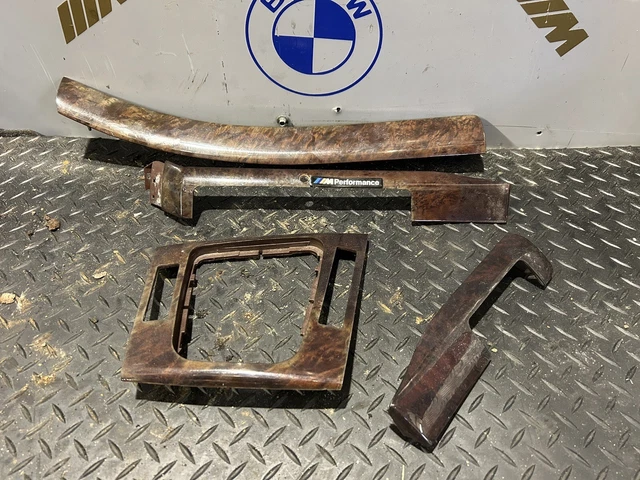 BMW E46 DASH Wood Trim Set 2004 Coupe Convertible Genuine Oem Scllnor ...
