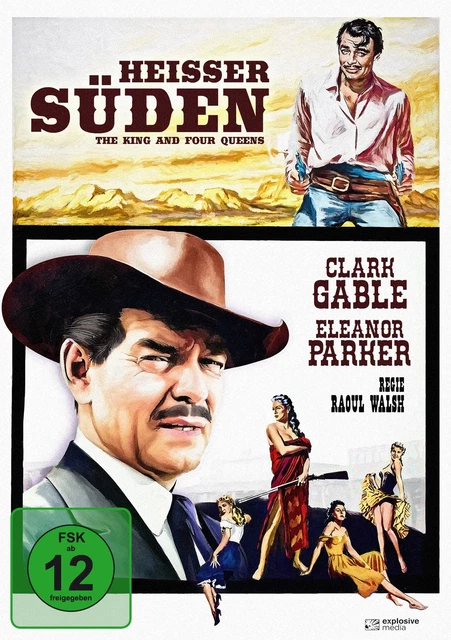 HEISSER SÜDEN (DVD) Gable Clark Parker Eleanor Willes Jean Nichols ...