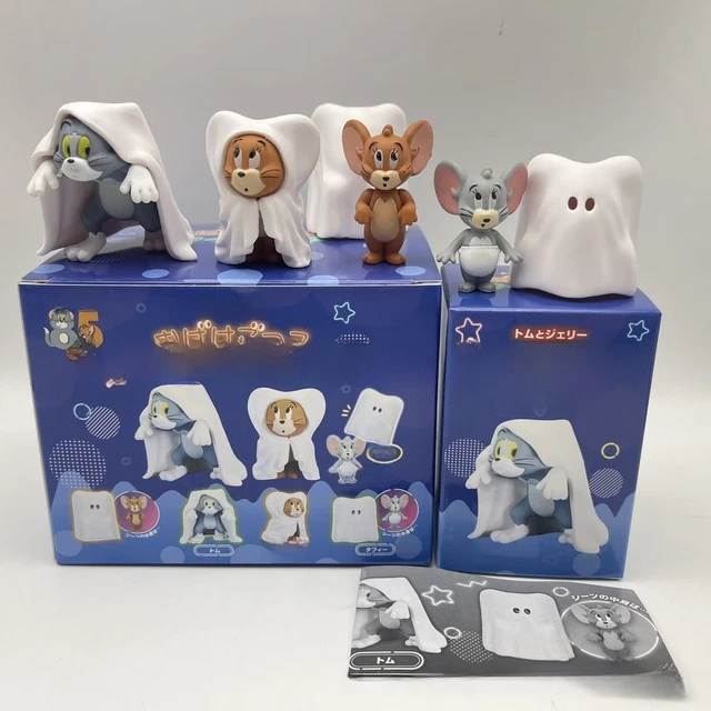 TOM AND JERRY Pvc Collectible Figures With Cartoon Animal Designs For ...