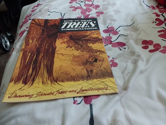 HOW TO DRAW Trees By Frederick J Garner £7.99 - PicClick UK