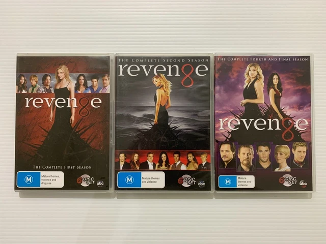 REVENGE DVD SEASON 1 2 4 PAL Region 4 US Drama TV Series Emily VanCamp ...