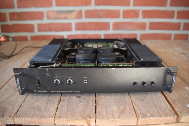 TECHNICS SE 9060 Stereo Mono Power Amplifier Defekt als Ersatzteilspender lesen EUR 150,00 ...