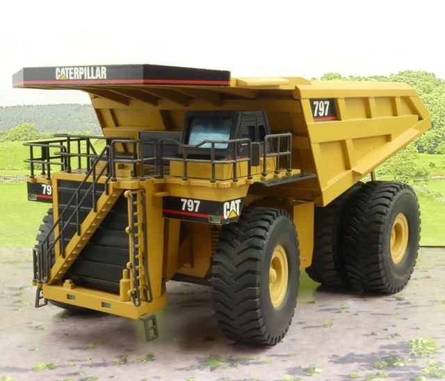 NZG 466 CAT 797 Off-Highway Truck - 1:50 scale diecast good condition ...