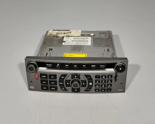96565063YW SISTEMA AUDIO radio cd para PEUGEOT 407 2.0 HDI 135 2004 ...