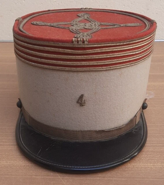 KEPI DE COLONEL 4 ème REGIMENT DE CHASSEURS D'AFRIQUE , CHASSEURS A ...