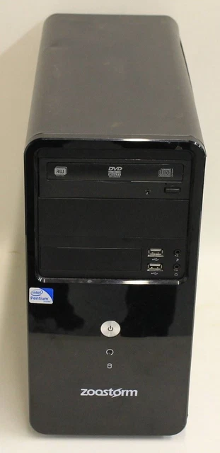 ZOOSTORM DESKTOP TOWER DVI VGA Computer PC 7876-1025/C Intel Pentium 3.00GHz £79.95 - PicClick UK