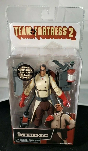 TEAM FORTRESS 2 Medic Action Figure 7" Red Medic NECA Toys EUR 107,36 ...