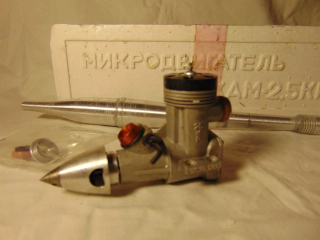 2.5 CC .15 Kr Speed Model Engine uctkam Glow CSTKAM soviet Russian ...