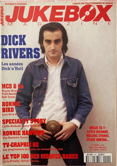 DICK RIVERS JUKE Box Magazine N° 90 de 1995 très bon état EUR 4,50 ...