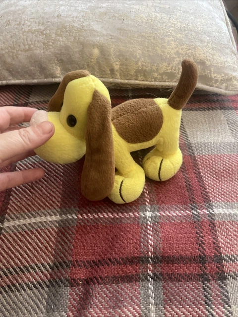 BOB THE BUILDER Yellow Puppy Dog Scruffy Soft Toy Born To Play Plush ...