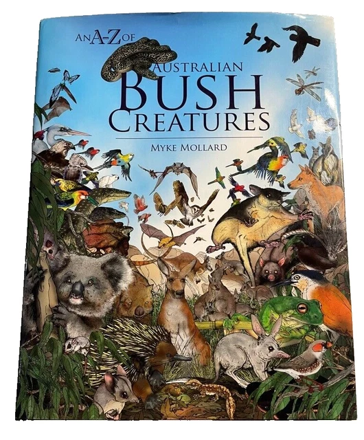 A-Z OF AUSTRALIAN Bush Creatures-Beautiful Book For Children/Families ...