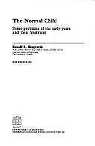 THE NORMAL CHILD: Algunos Problemas De Primeros Años y Su Tre $4.32 ...