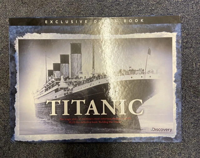 DISCOVERY CHANNEL TITANIC Gift Set Exclusive DVD & Book Near Mint ...