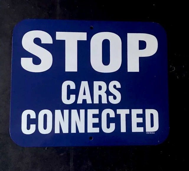 VINTAGE RAILROAD STOP Cars Porcelain Reflective Sign 15” Gas Rail Train ...