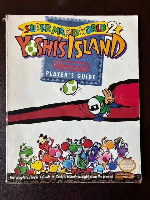 SUPER MARIO WORLD 2 Yoshi's Island Nintendo Official Players Strategy ...