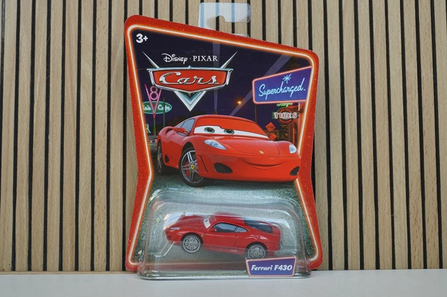 MATTEL DISNEY PIXAR Cars FERRARI F430, 1:55, NEU + OVP EUR 19,00 ...
