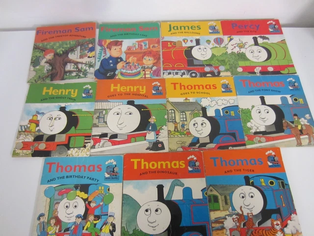 9 THOMAS THE Tank Engine Mini Books & 2 Fireman Sam Mini Books £10.00 ...
