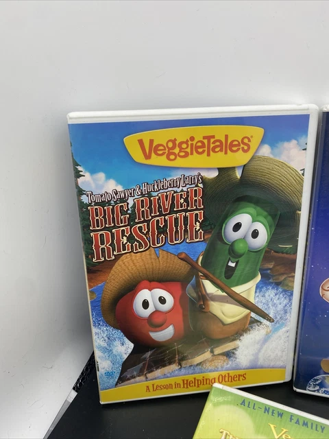 10 DVD LOT Kids Education Barney Veggietales, Brave Little Toaster Blue ...