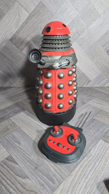 DOCTOR WHO 13& Radio Controlled Red Paradigm Dalek Drone Character ...