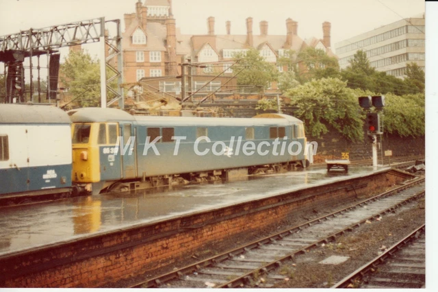 RAIL PHOTO CLASS 86 86317 @ Preston 3/9/83 10:19 Blackpool North ...