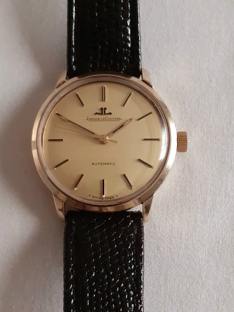 JAEGER LECOULTRE VINTAGE 1960's 9ct Gold Automatic K882 Calibre Watch £ ...